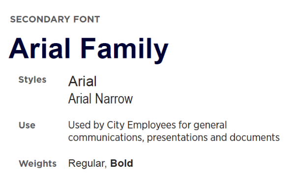 Vendor Brand Overview - City of Fort Collins